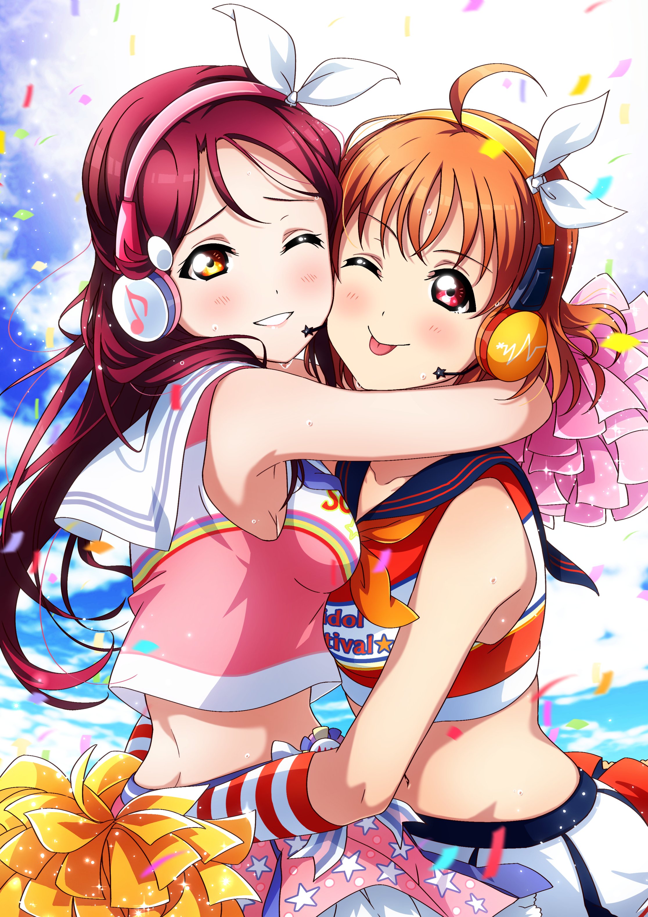 Dynasty Reader » Image › Kougi Hiroshi, Love Live! Sunshine!!, Love Live! Sunshine!!, Chika x ...
