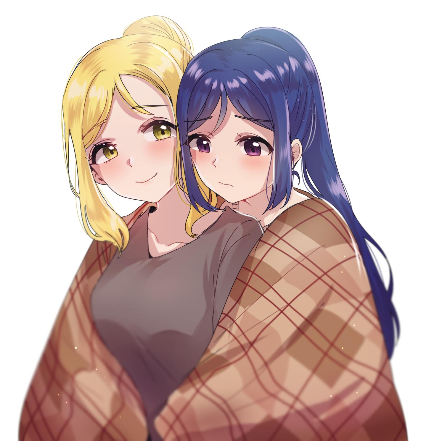 Dynasty Reader » Image › DEM, Kanan x Mari, Love Live! Sunshine!!, Love Live! Sunshine!!, Yuri