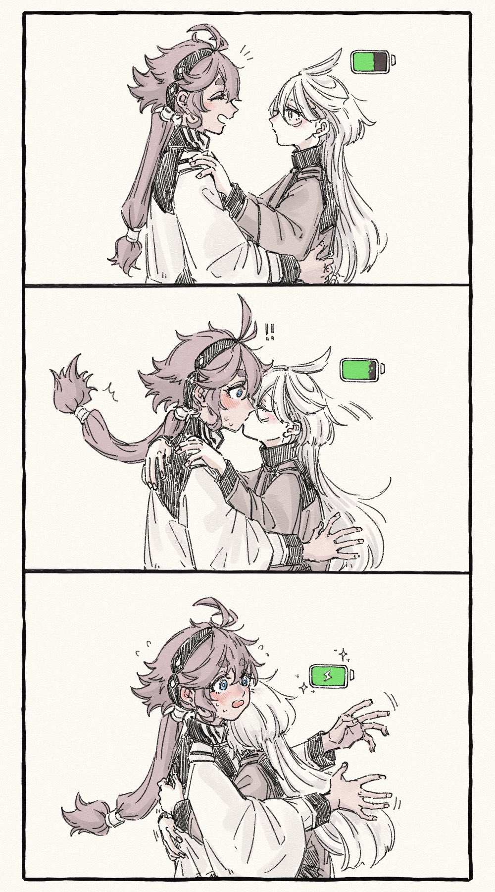 Dynasty Reader » Image › ichi27ichi, Gundam: The Witch from Mercury, Miorine x Suletta, Yuri