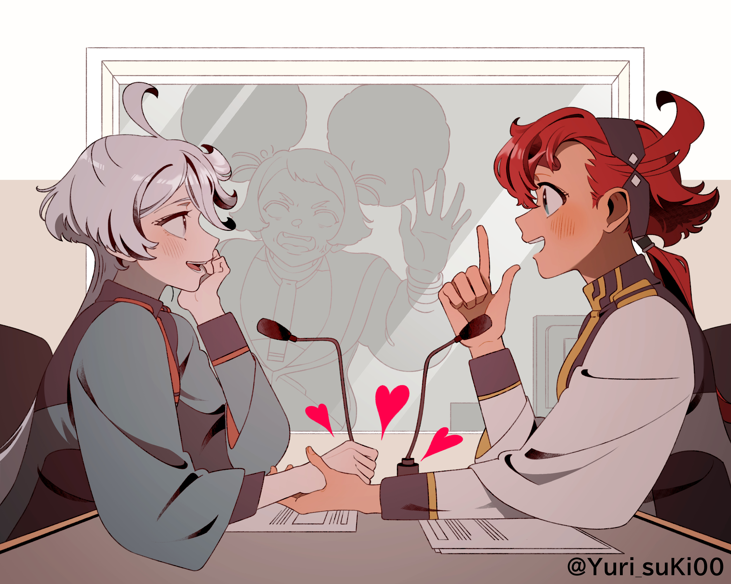 Dynasty Reader » Image › Yurisuki00, Miorine x Suletta, Gundam: The Witch from Mercury, Yuri